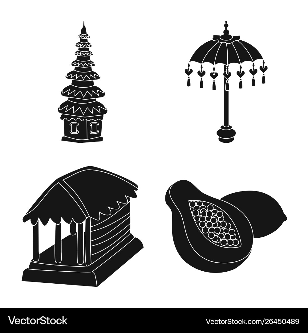 Traditional symbol set Royalty Free Vector Image
