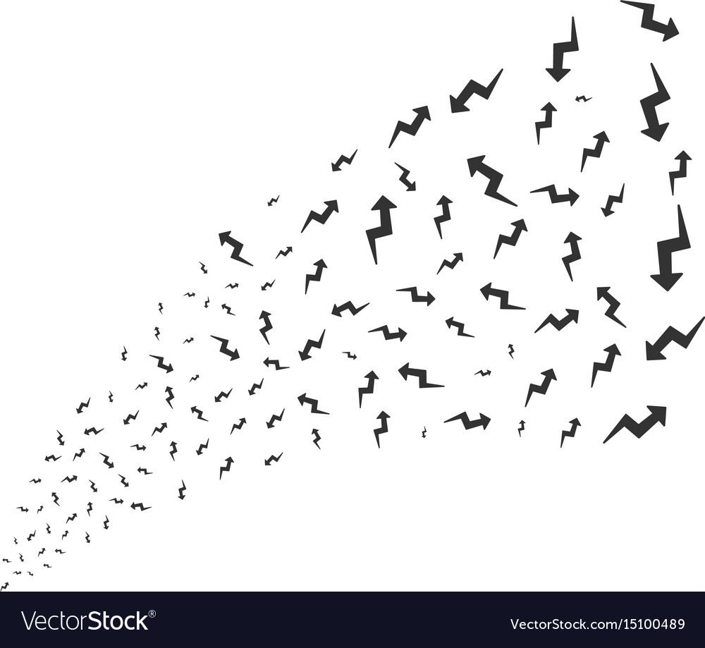 Trend source stream Royalty Free Vector Image - VectorStock