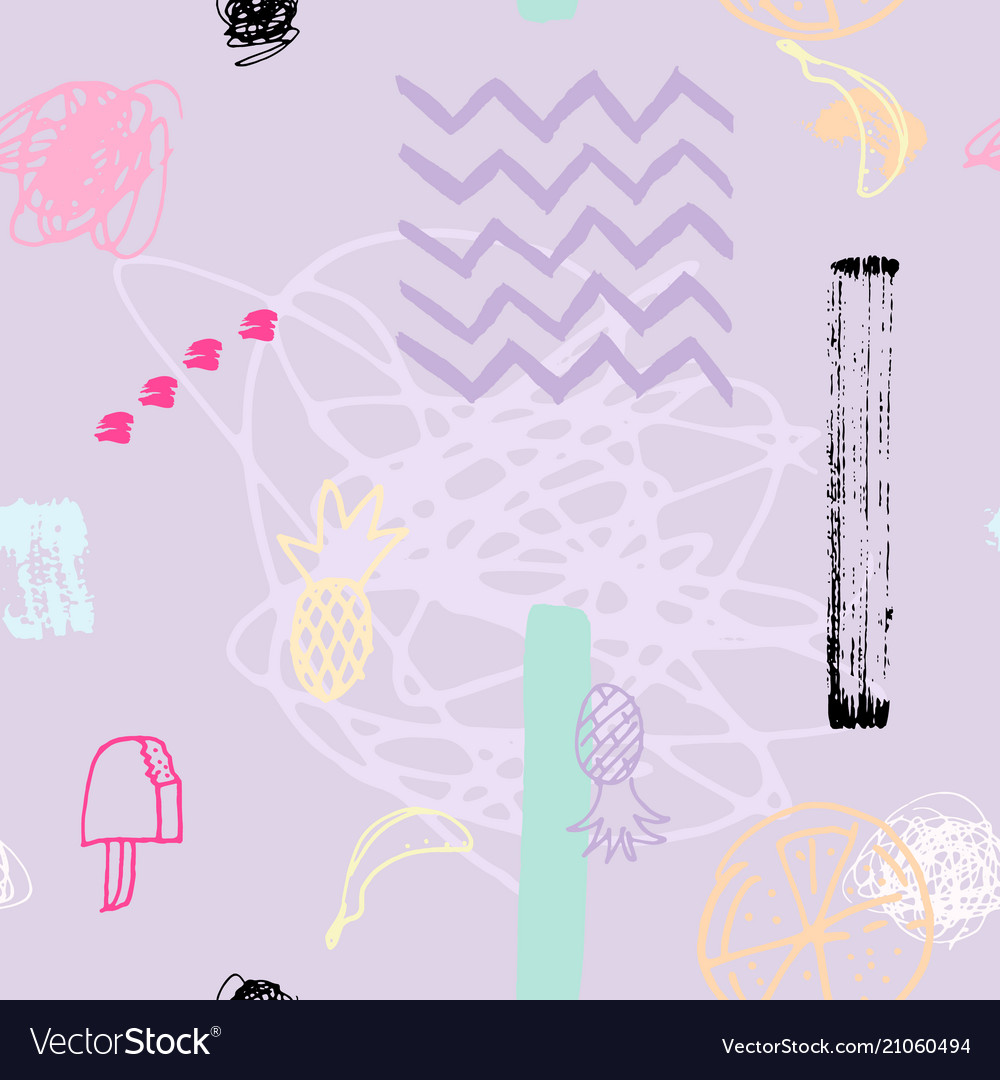 Boho seamless pattern Royalty Free Vector Image