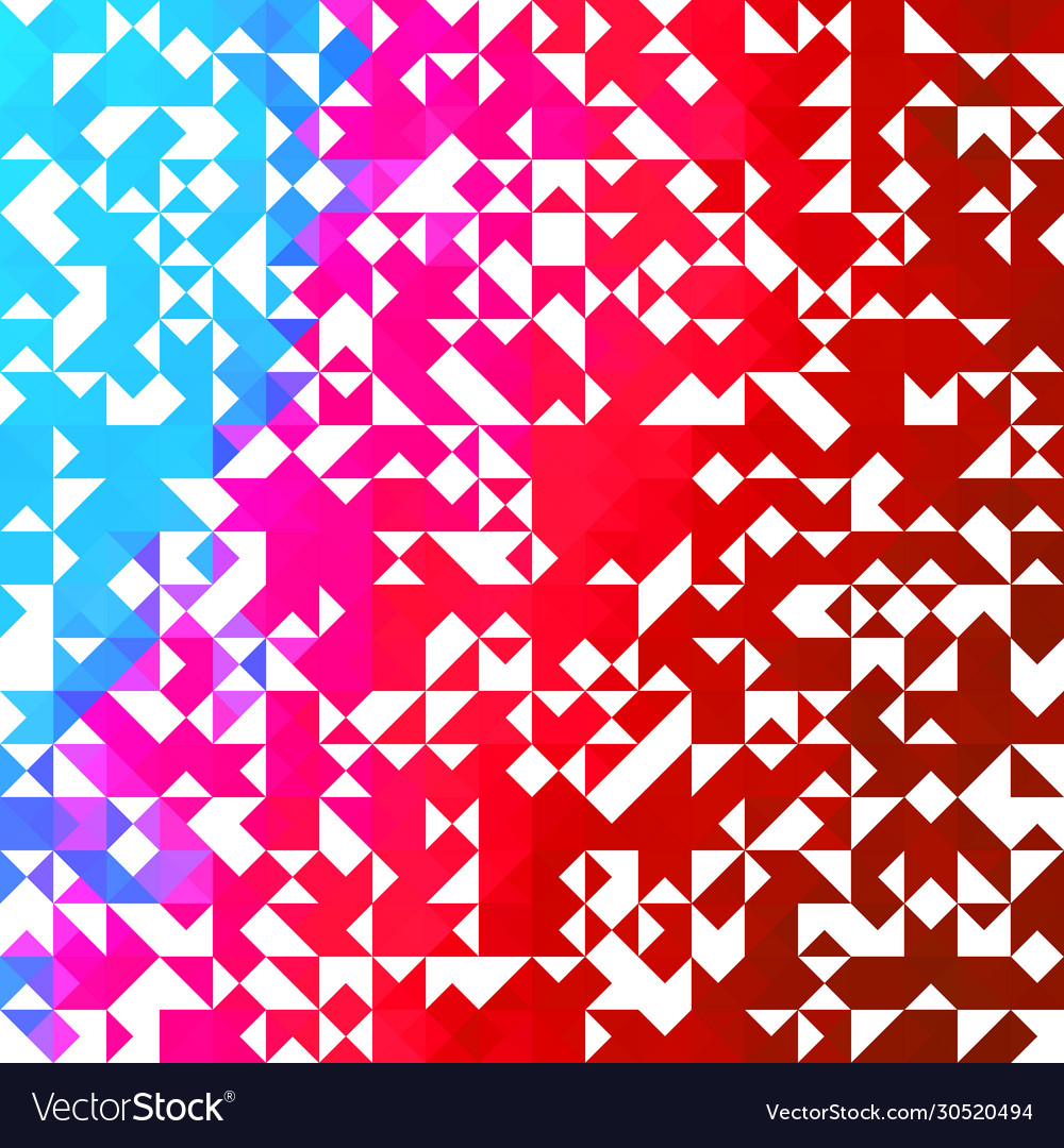 Geometric background colorful triangles Royalty Free Vector