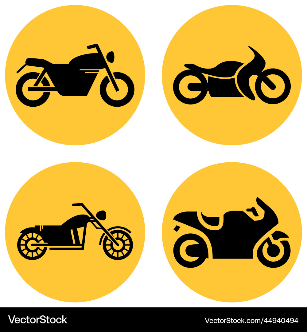 Motorbike Royalty Free Vector Image - VectorStock