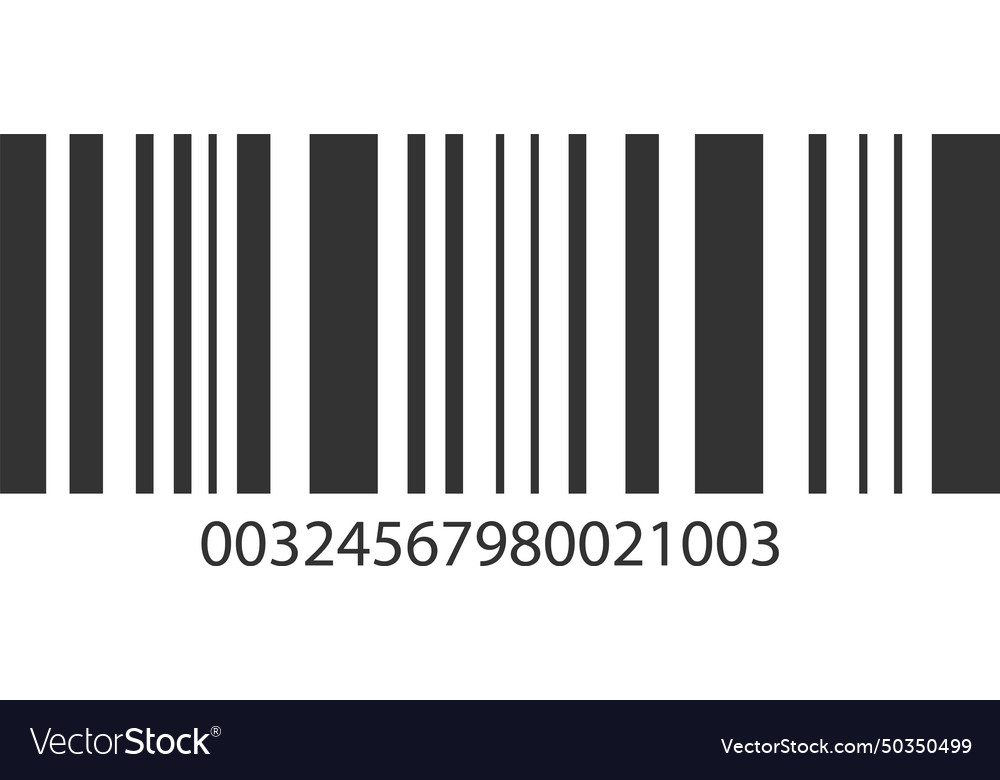 Bar code icon Royalty Free Vector Image - VectorStock