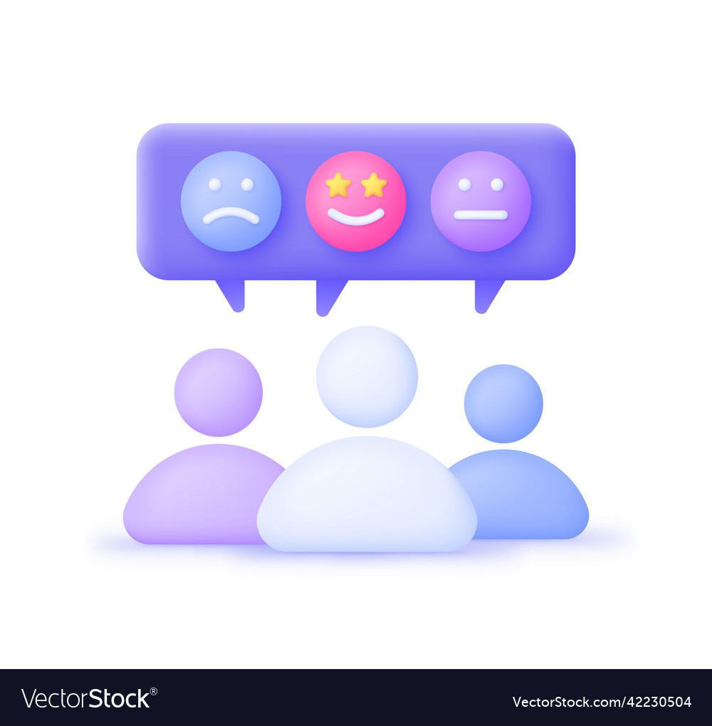 Feedback great design for any purposes survey Vector Image