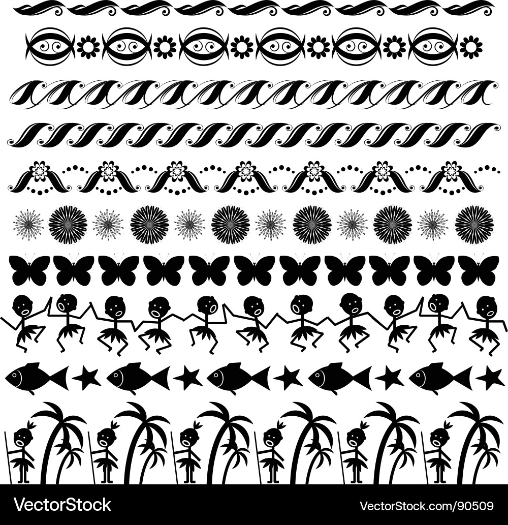 Borders Royalty Free Vector Image - VectorStock