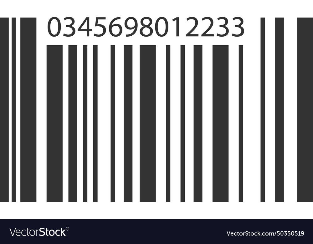 Bar code icon Royalty Free Vector Image - VectorStock