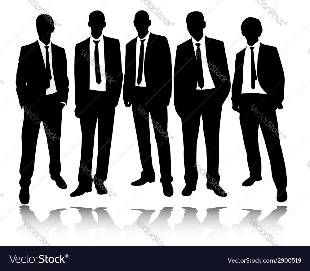 Business people Royalty Free Vector Image - VectorStock