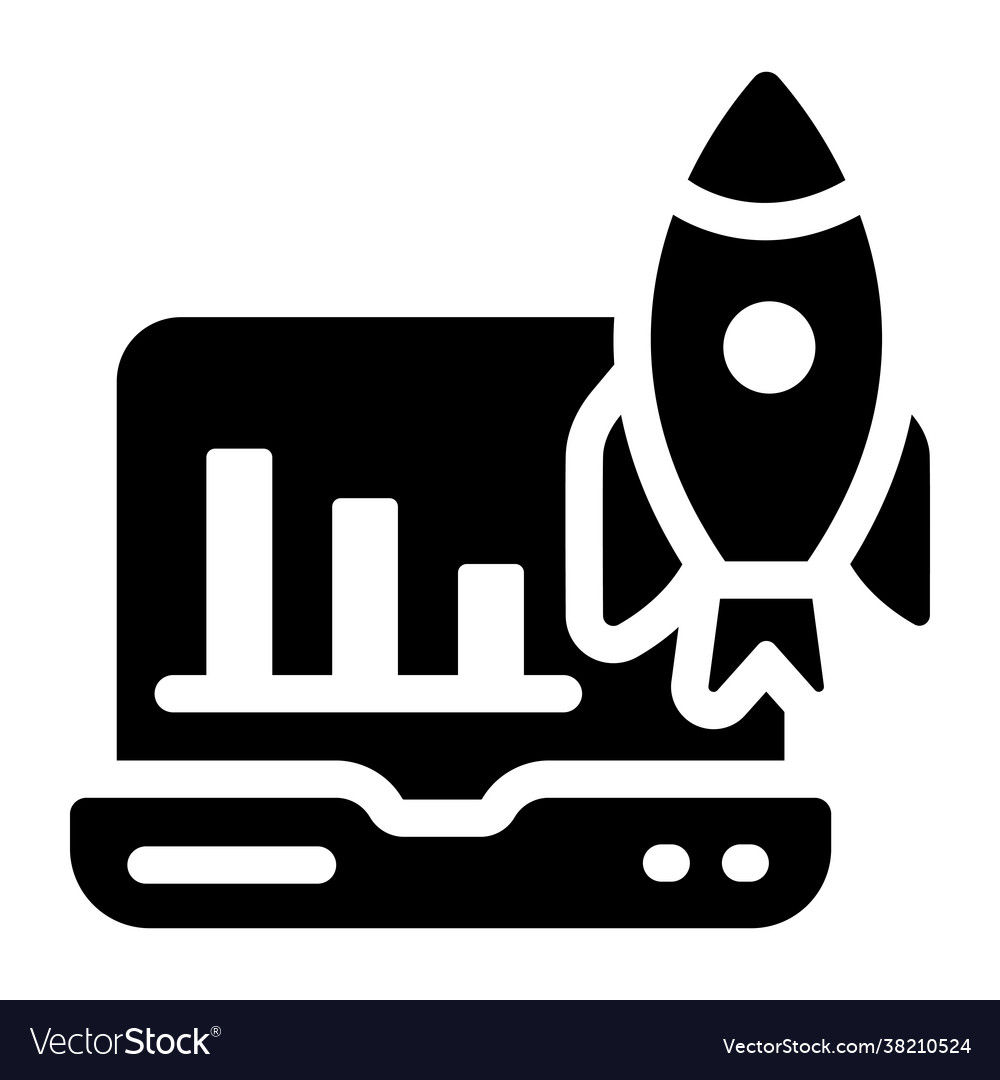 Project launch Royalty Free Vector Image - VectorStock