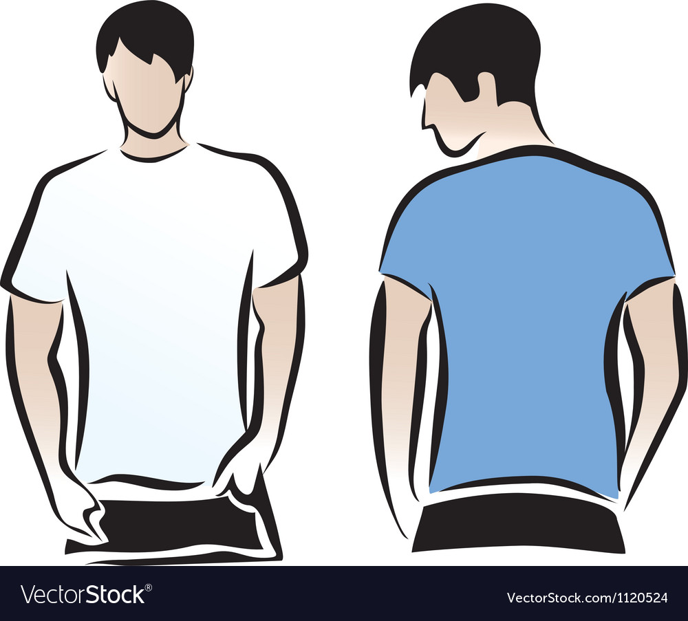 T Shirts Royalty Free Vector Image Vectorstock