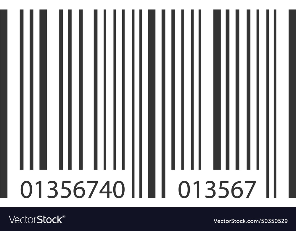 Bar code icon Royalty Free Vector Image - VectorStock