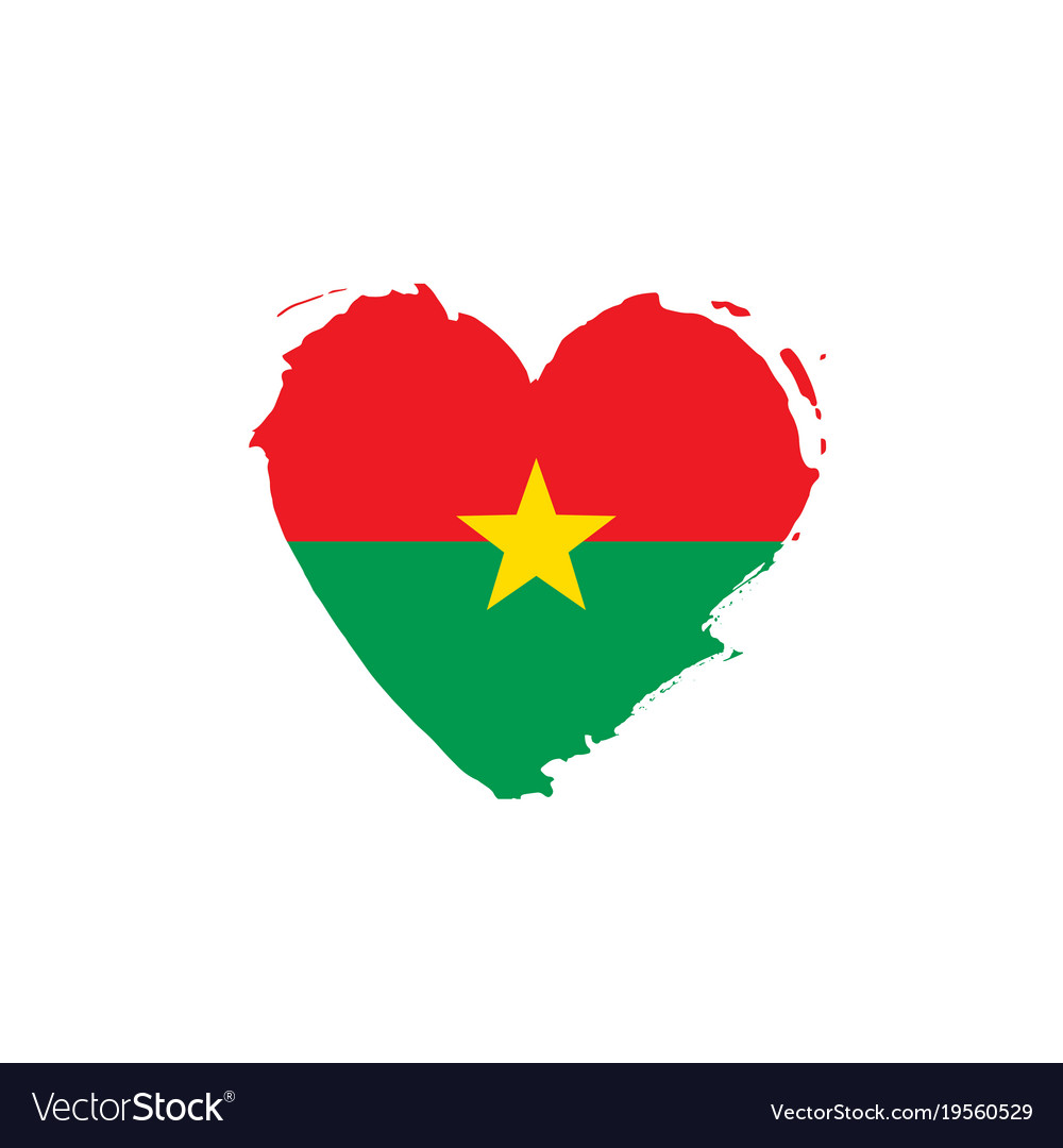 Burkina Faso Flag Royalty Free Vector Image Vectorstock