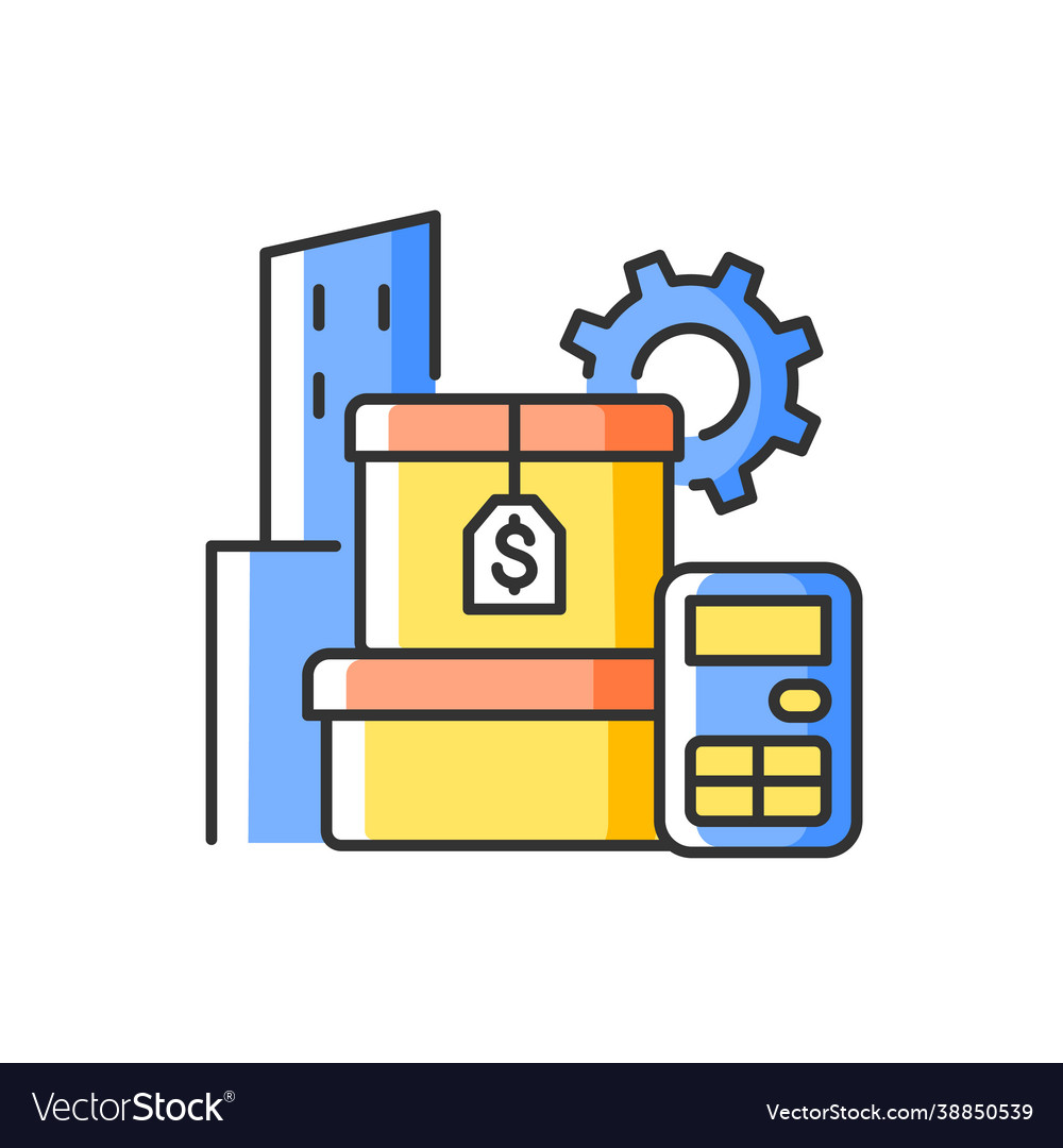 Assets management rgb color icon Royalty Free Vector Image Assets management rgb color icon Royalty Free Vector Image