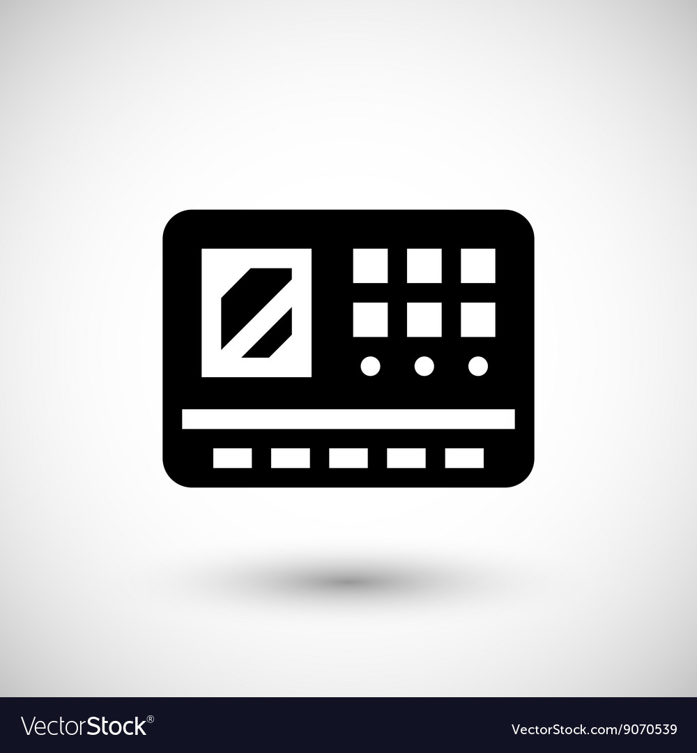 Control panel icon Royalty Free Vector Image - VectorStock