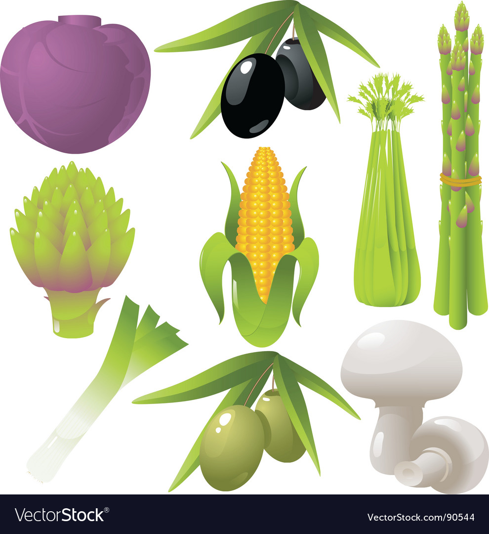 Vegetables Royalty Free Vector Image - VectorStock