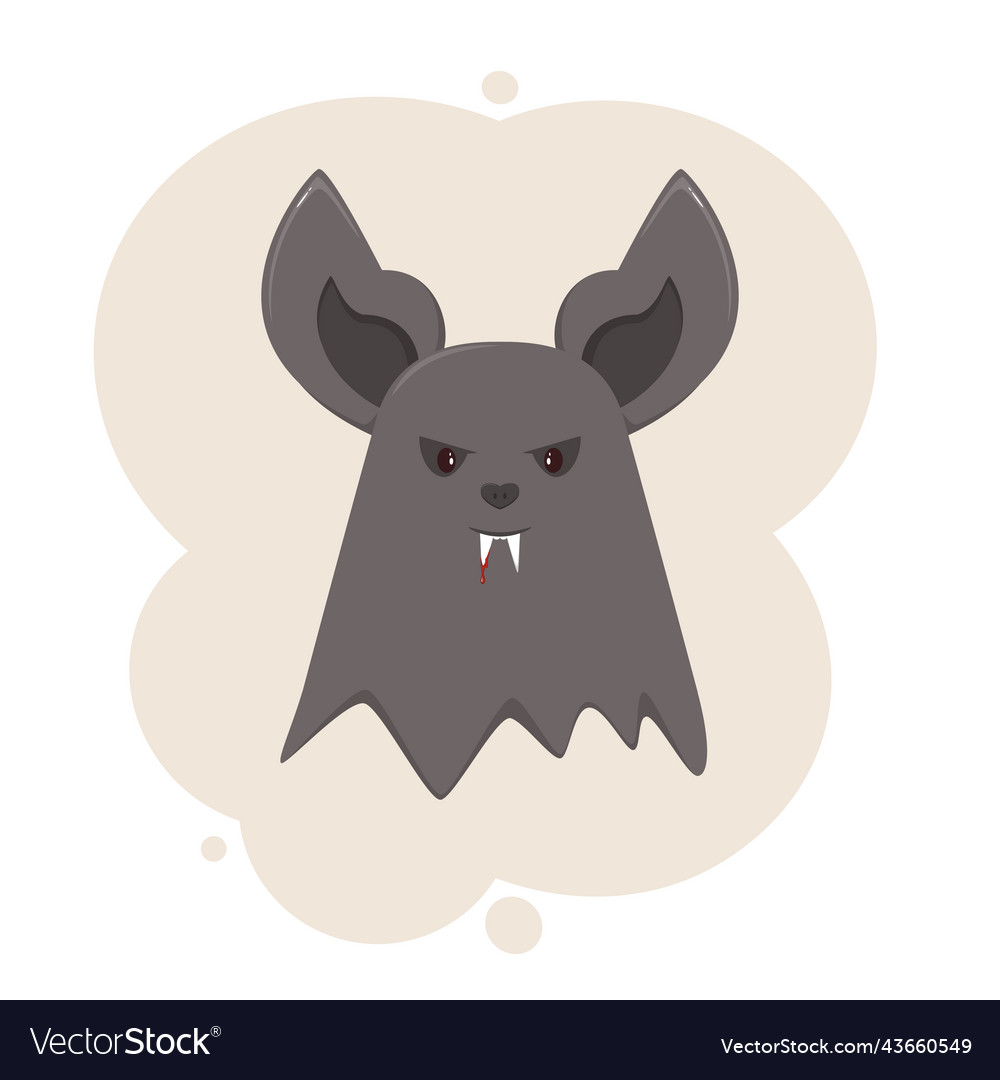 Vampire bat Royalty Free Vector Image - VectorStock