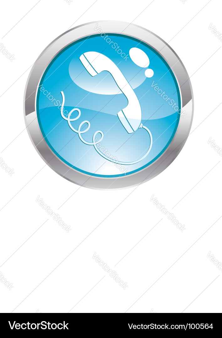 Gloss button Royalty Free Vector Image - VectorStock