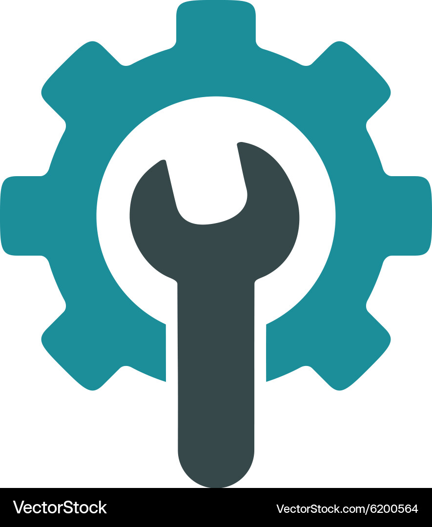 Service tools icon Royalty Free Vector Image - VectorStock