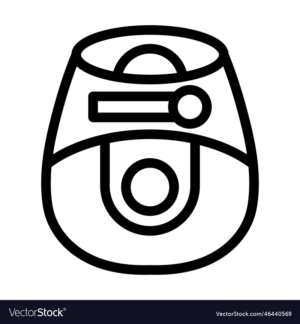 Assembler Thick Line Icon For Personal Royalty Free Vector 