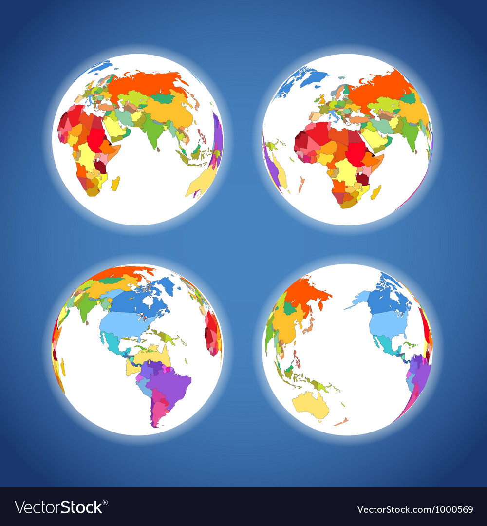 Globe Royalty Free Vector Image - VectorStock