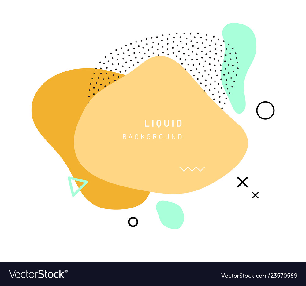 Abstract geometric shapes in memphis style Vector Image Abstract geometric shapes in memphis style Vector Image