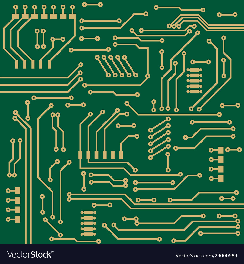 Computer chip Royalty Free Vector Image - VectorStock