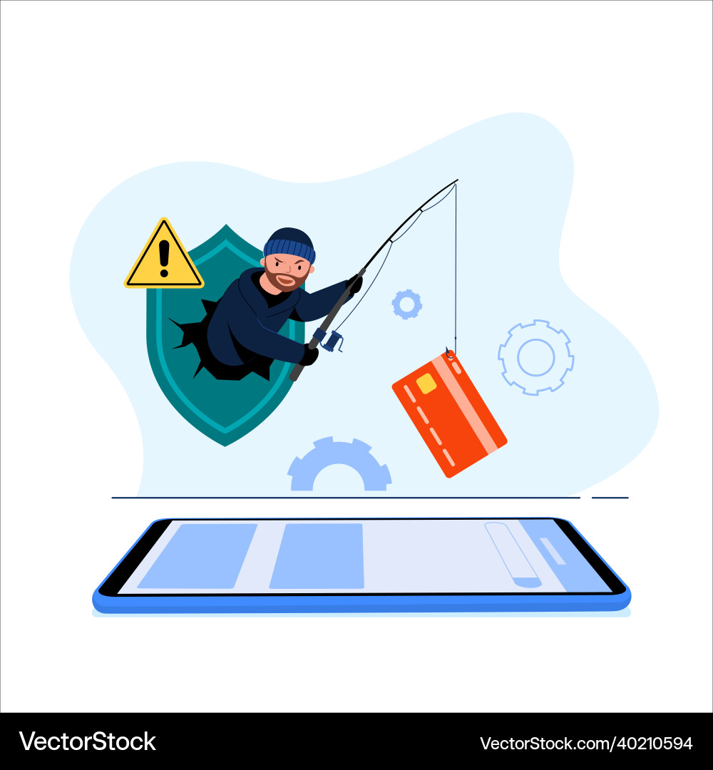 Global Data Security Personal Data Security Cyber Vector Image 6773