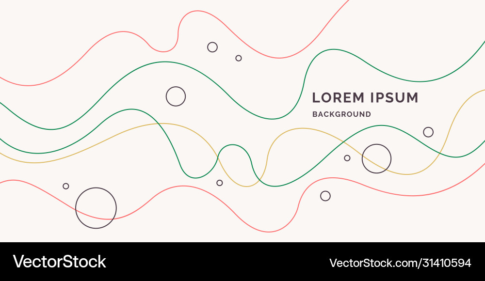 Trendy abstract background composition Royalty Free Vector
