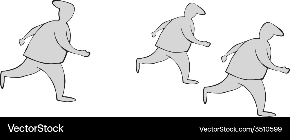 Run Royalty Free Vector Image - VectorStock