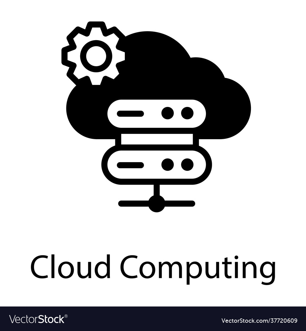 Cloud data Royalty Free Vector Image - VectorStock