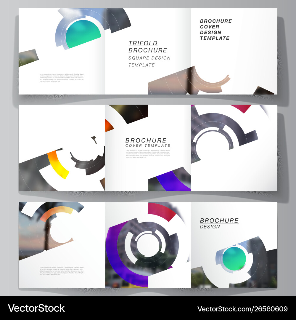 Minimal editable layout square Royalty Free Vector Image