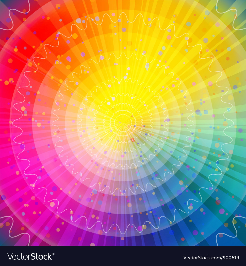 Background abstract rainbow Royalty Free Vector Image