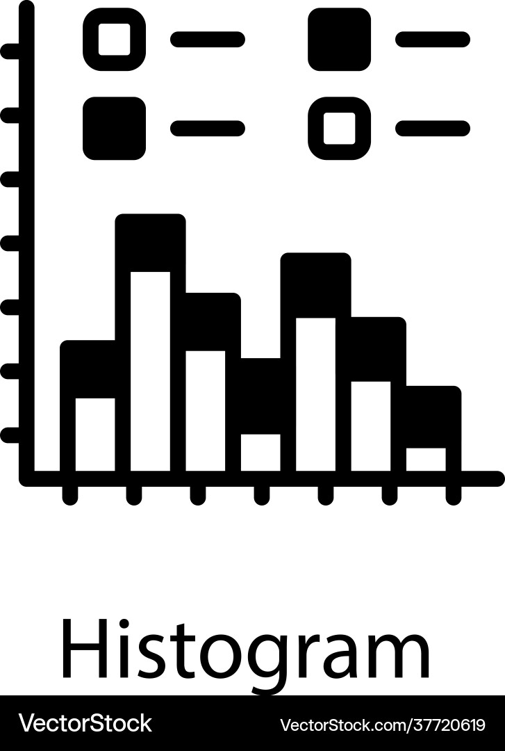 Histogram Royalty Free Vector Image - VectorStock