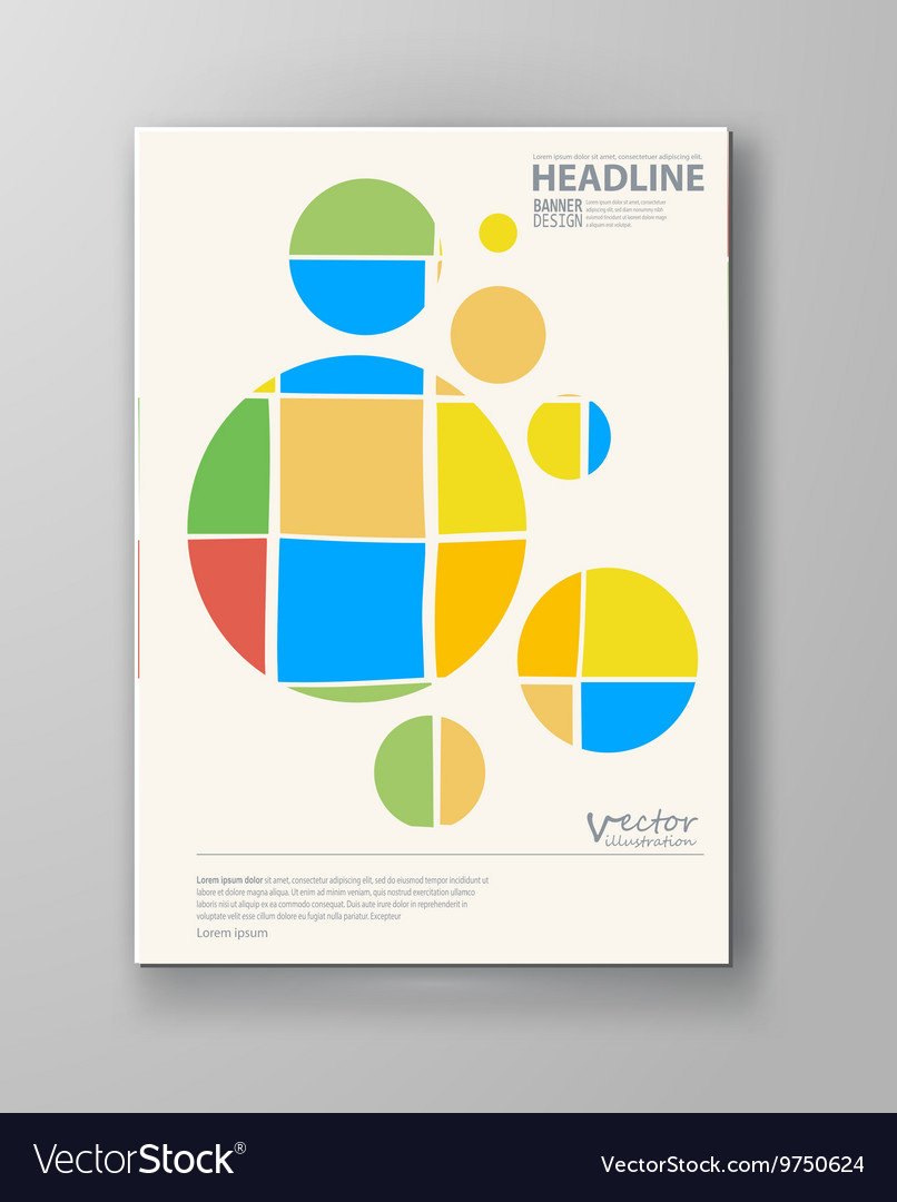 Abstract design templates Royalty Free Vector Image