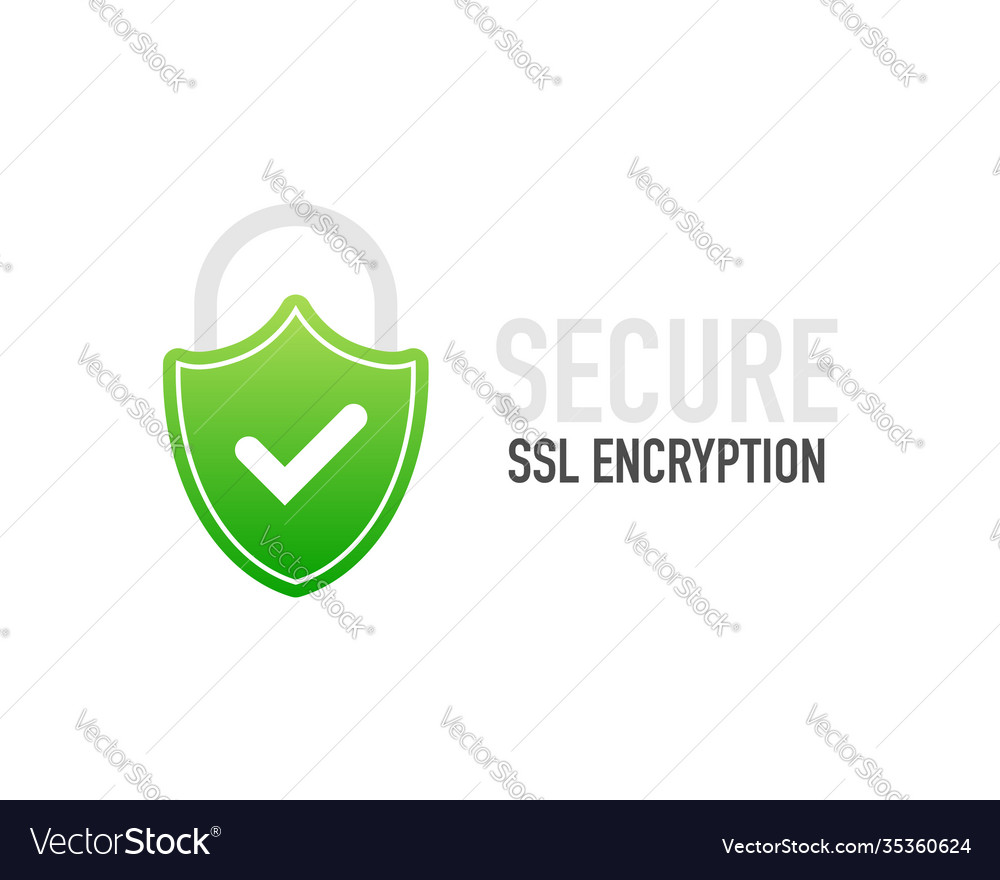 Secure connection icon Royalty Free Vector Image