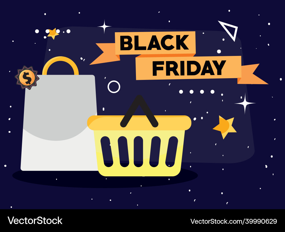 Great black friday Royalty Free Vector Image - VectorStock