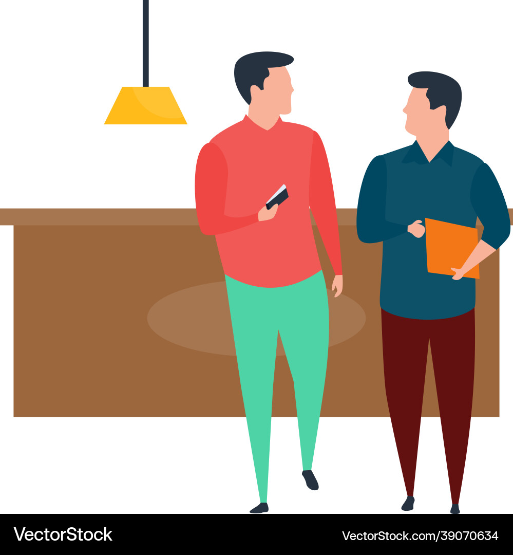 Business meeting Royalty Free Vector Image - VectorStock
