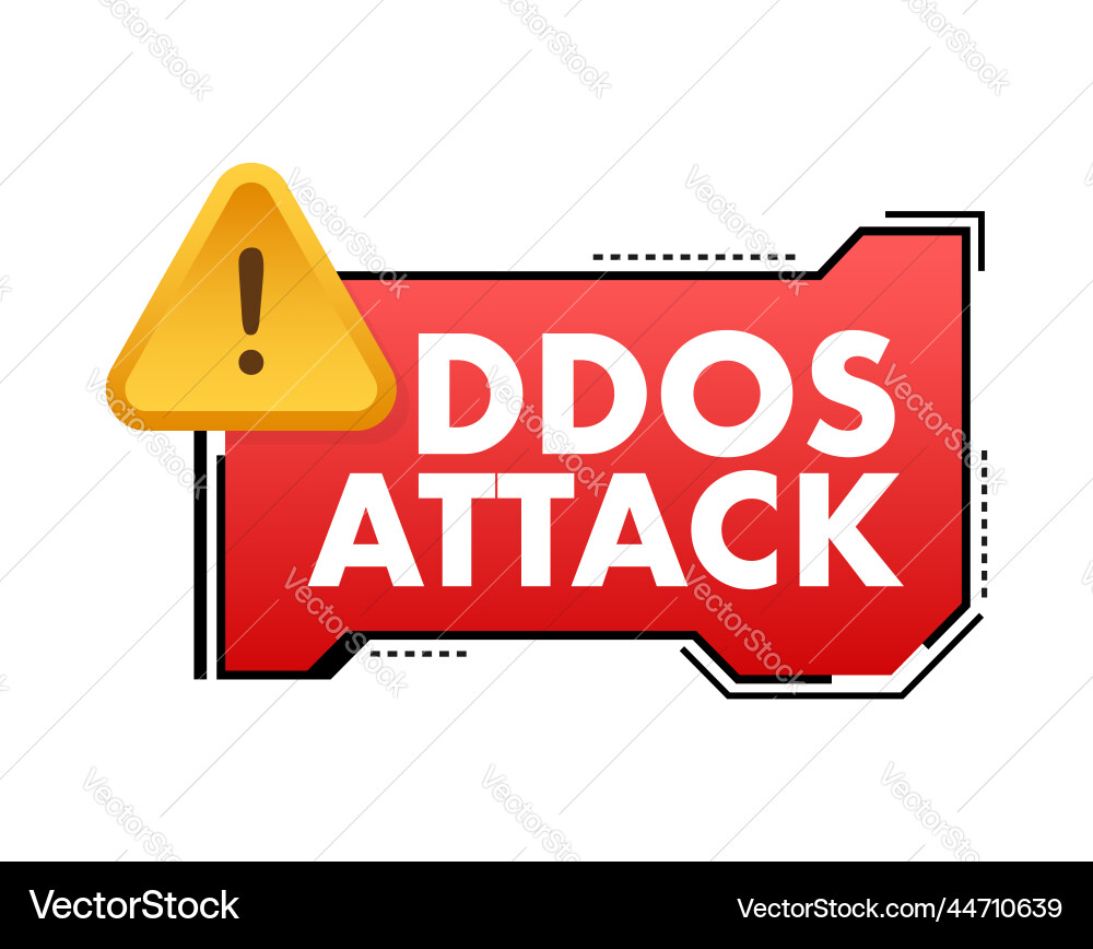 Ddos attack hacker bomb denial of service Vector Image