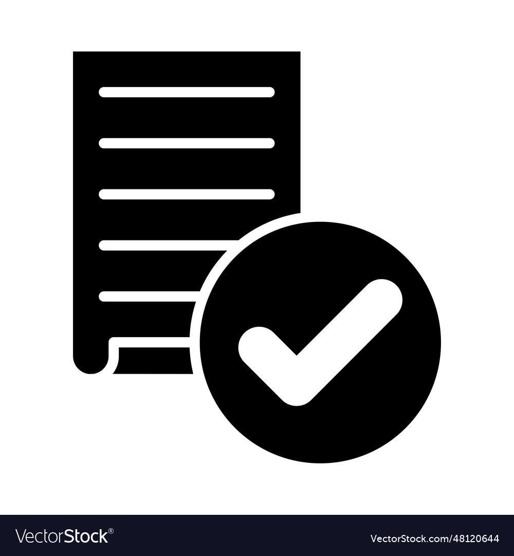 Complete glyph icon for personal and commercial Vector Image