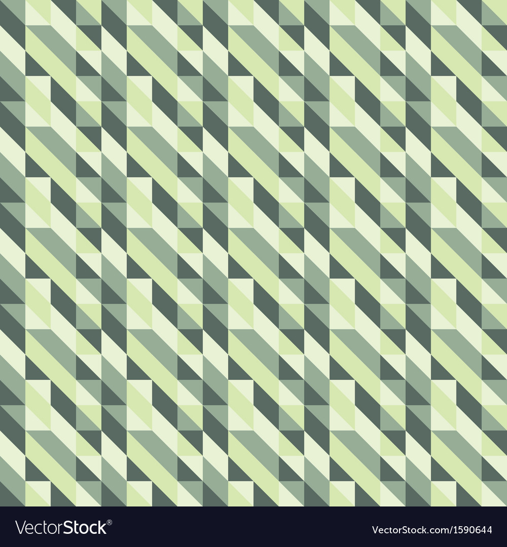Seamless pattern with squares and triangles Vector Image