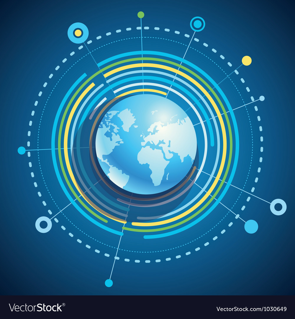 Internet concept Royalty Free Vector Image - VectorStock
