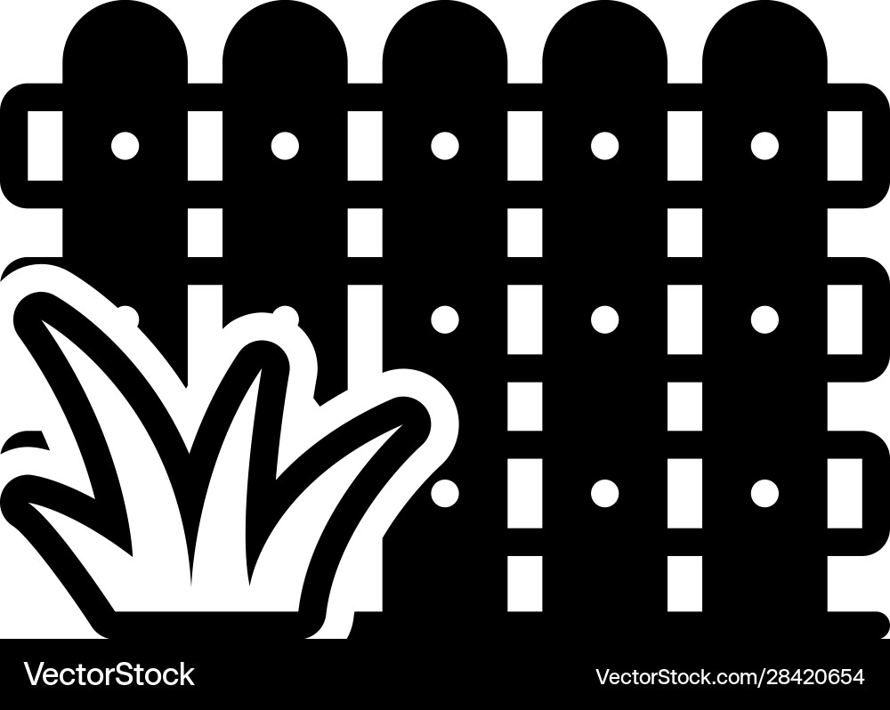 Fence Royalty Free Vector Image - VectorStock