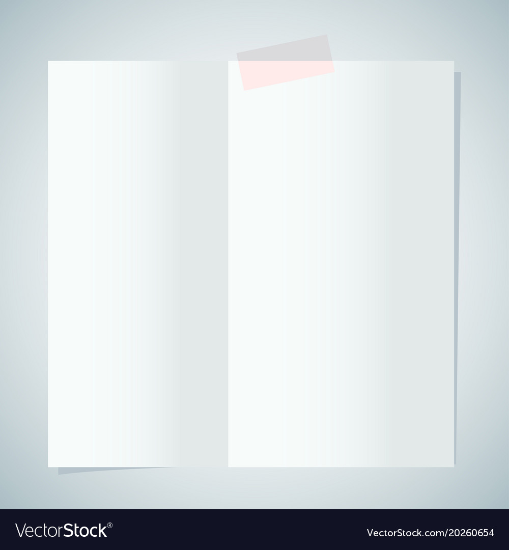 Note paper sheet Royalty Free Vector Image - VectorStock