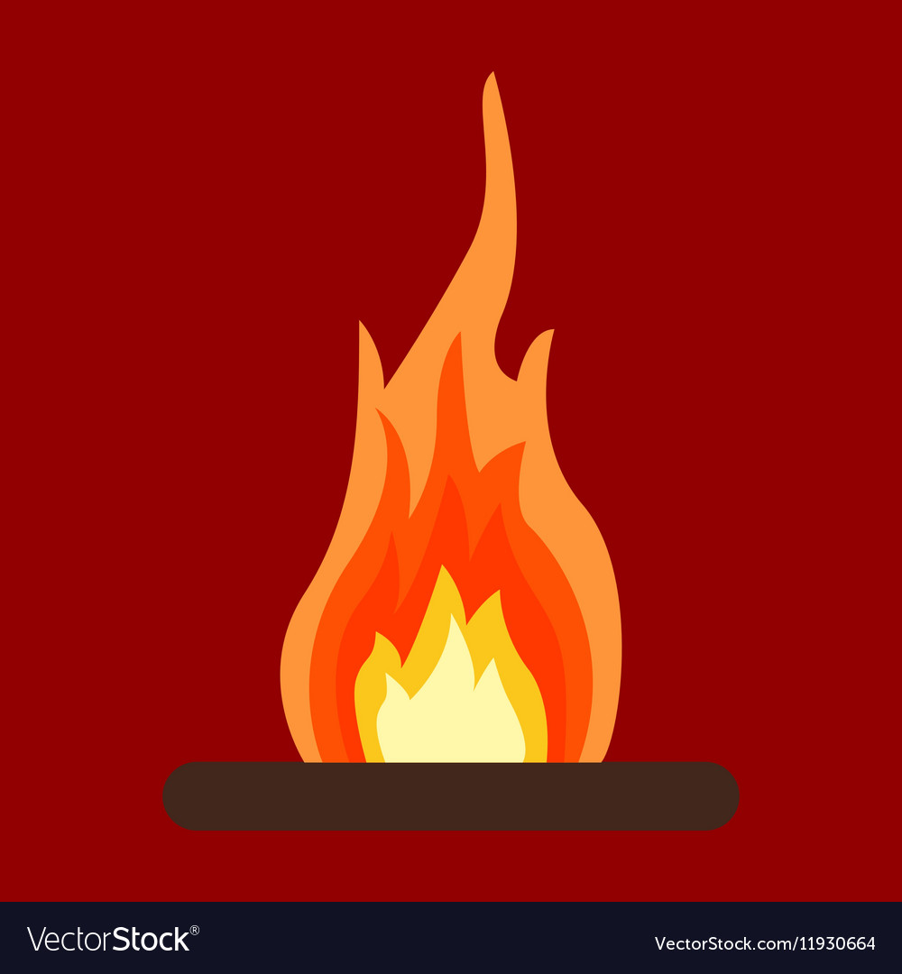 Fire Royalty Free Vector Image - VectorStock