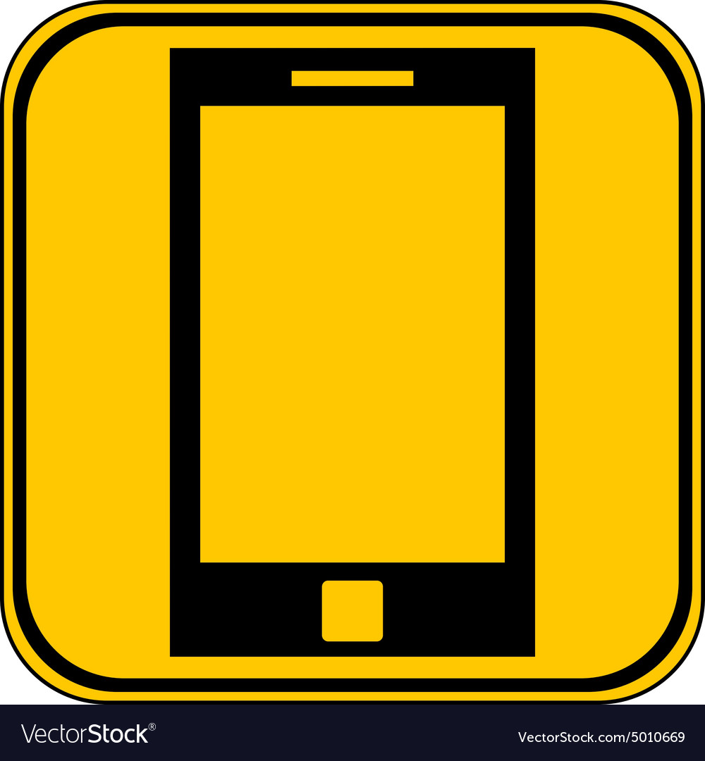 Phone button Royalty Free Vector Image - VectorStock