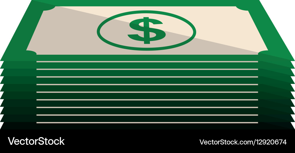 Billets of money Royalty Free Vector Image - VectorStock