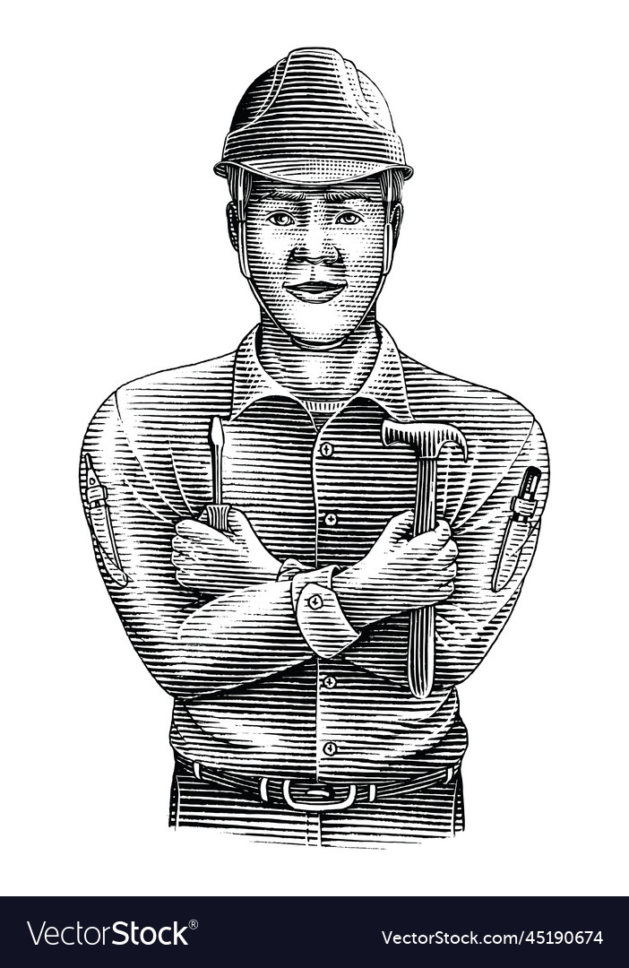 Engineer Royalty Free Vector Image - VectorStock