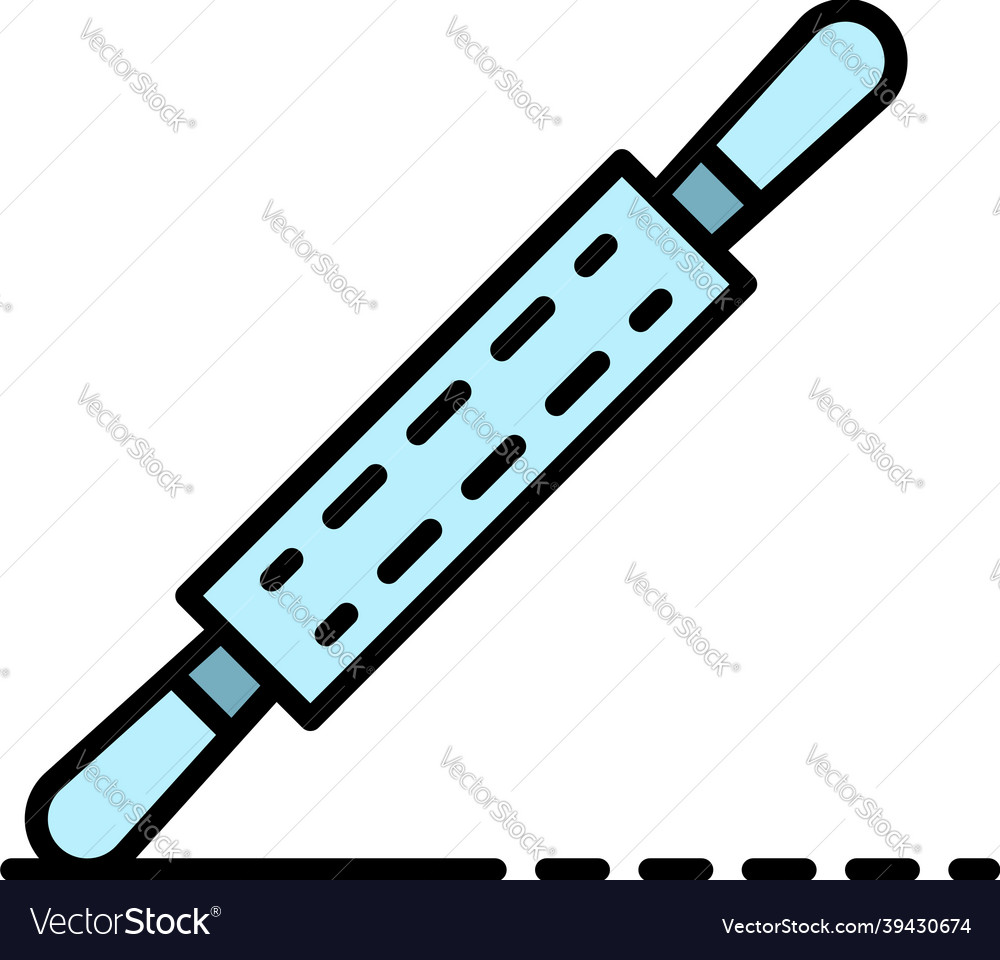 Potter wood tool icon color outline Royalty Free Vector Potter wood tool icon color outline Royalty Free Vector
