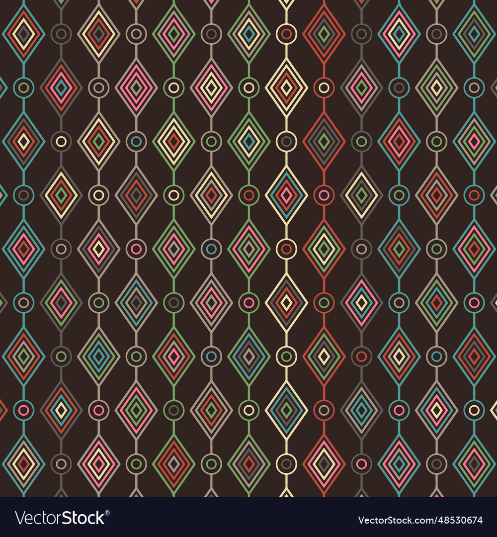 Retro styled pattern background Royalty Free Vector Image