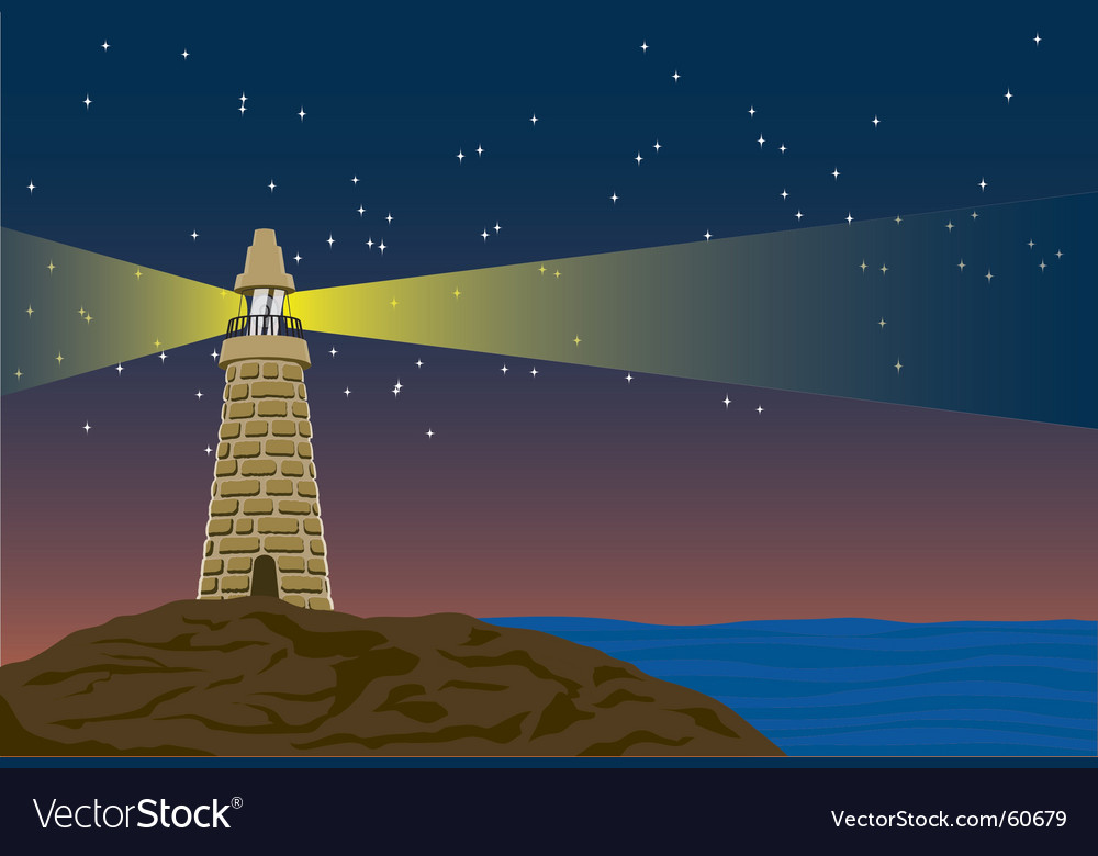 Lighthouse Royalty Free Vector Image - VectorStock