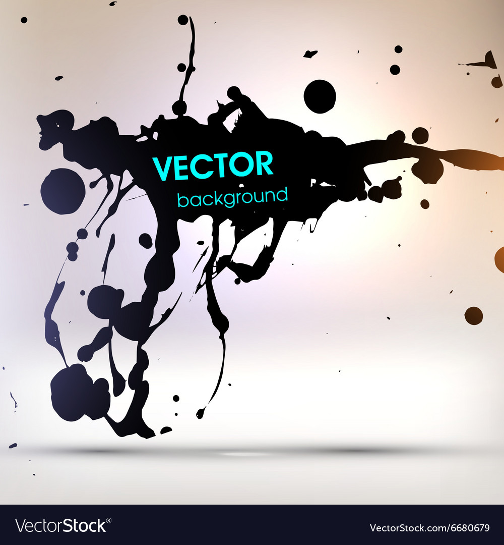 Paint splash background Royalty Free Vector Image