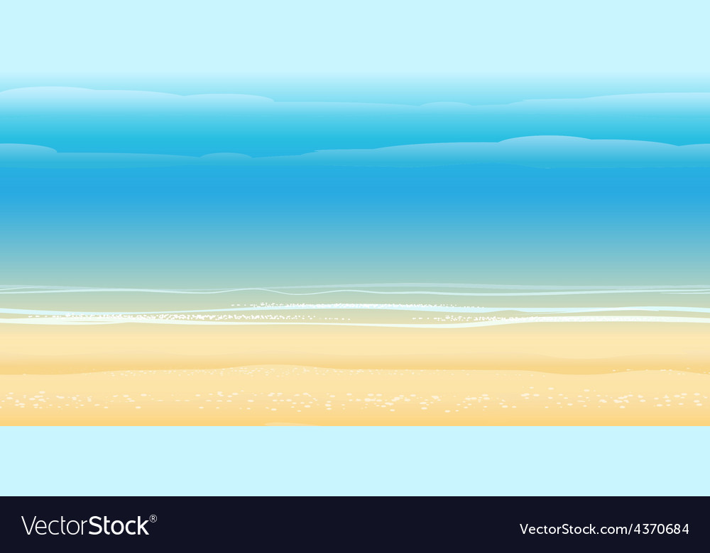 Seashore pattern Royalty Free Vector Image - VectorStock